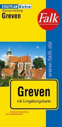 Amazon.com: Falk Stadtplan Extra Standardfaltung Greven: 9783827923455 ...