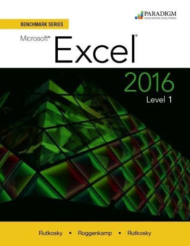 Amazon.com: Benchmark Excel 2016 Level 1 + 12 Month Access Code ...