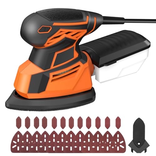 Vastar 14000RPM Detail Mouse Sander with Dust Collector Review: A Real ...