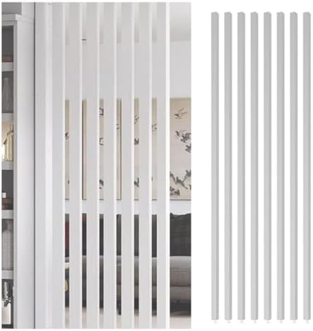 Adjustable Room Divider, 70240 cm High, White for Home, Office, Hotel ...