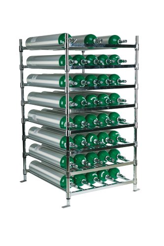 Amazon.com: Stack & Rack Oxygen Storage System Rack for 40 E Size ...