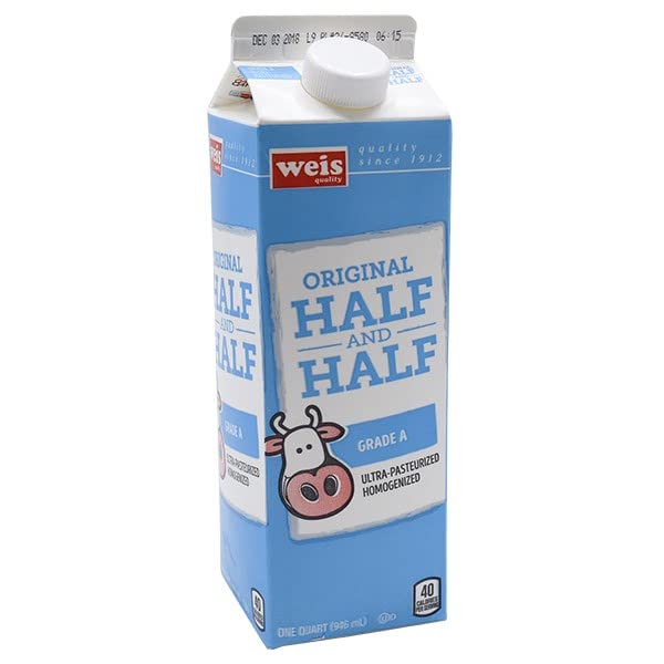 Amazon.com: Weis Quality, Half And Half Original, 32 Fl Oz : Grocery ...