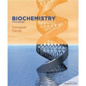 Biochemistry 5th Fifth Edition By Campbell and Farrell Hardcover ...