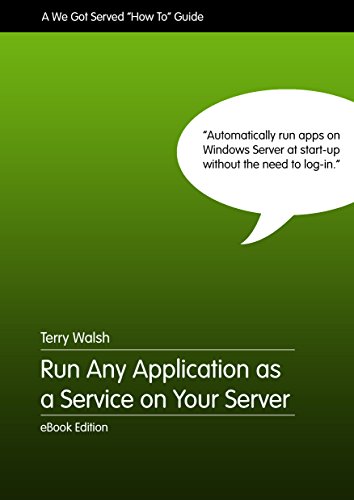 『Run Any Application as a Service on Windows Server - 読書メーター