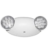 LIT-PaTH LED Emergency Lighting Fixtures with 2 LED Heads and Back Up ...