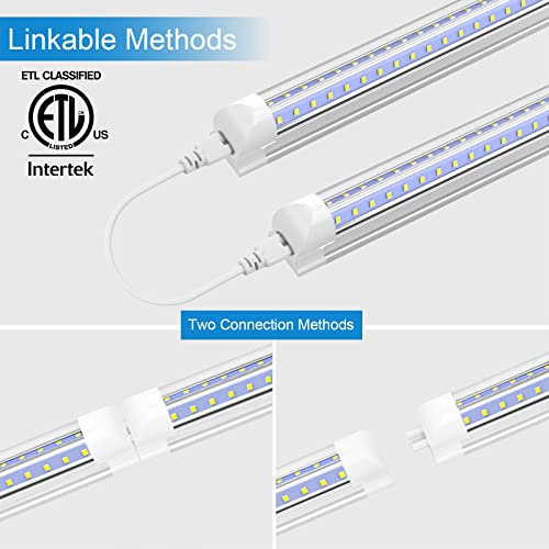 Snapklik.com : 2FT LED Shop Light, 18W 2340LM 5000K Daylight White, T8 ...