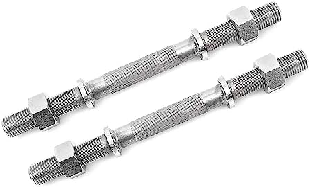 Buy GRIFFIN Steel Dumbbell Rods with Steel nut, 14 Inches, 1 Pair ...