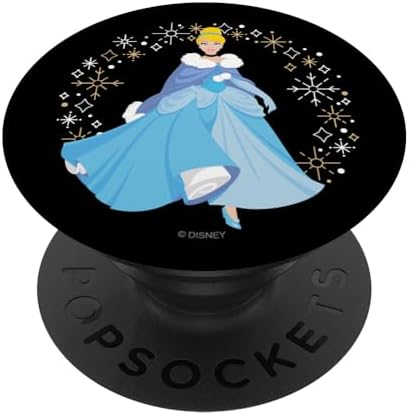 Amazon.com: Disney Princess Cinderella Winter Holiday PopSockets ...