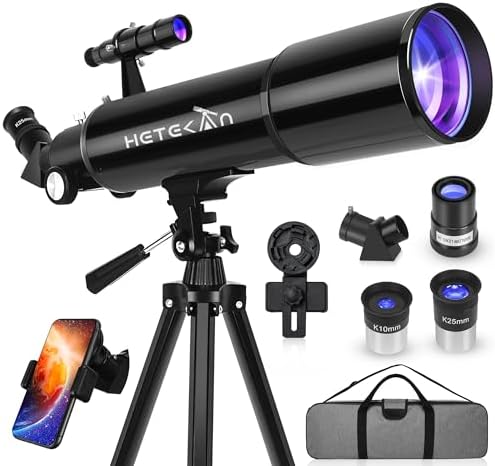 Amazon.com : Telescope,Telescope for Adults High Powered, 90mm Aperture ...