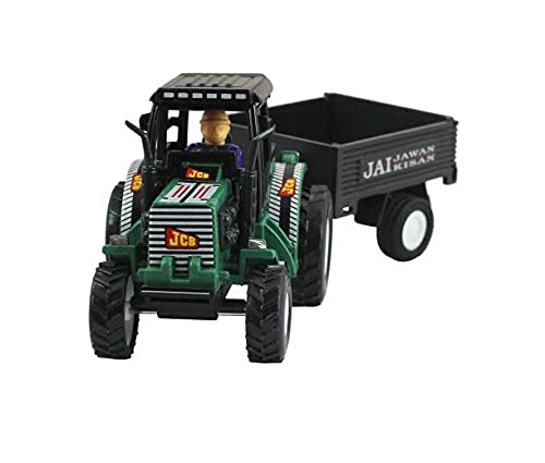 Kaizen Enterprises Tractor with Trolley | Pull Back |Opening Doors ...