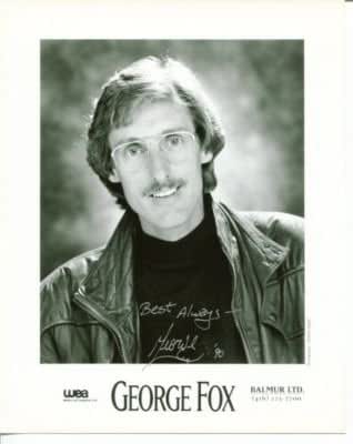 George Fox Canadian Country Music Singer Songwriter Signed Autograph ...