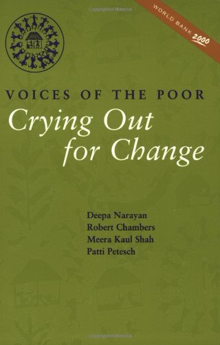 Amazon | Crying Out for Change: Voices of the Poor (Voices of the Poor ...