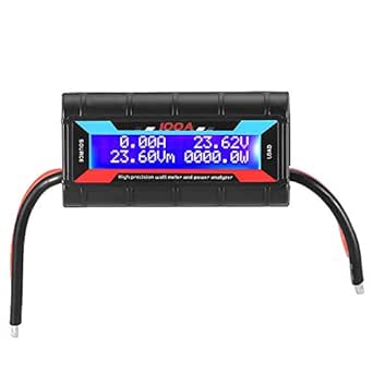 Lightweight RC Power Analyzer, High Precision Small Portable RC Watt ...