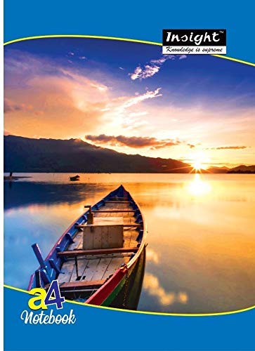 Insight™ Notebooks - A4 Size,(Single Line), Soft Cover | Pack of 6 ...