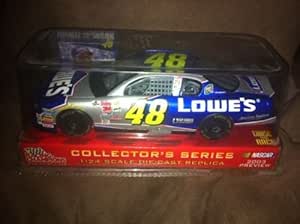 Amazon | 2002 Jimmie Johnson #48 Lowes Yellow Rookie Stripes On Bumper ...
