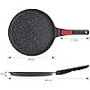 Amazon.com: RANX INGST Non Stick Crepe Pan with Detachable Handle, 10 ...