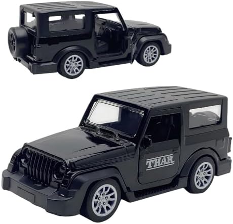PRIME DEALS Diecast 1:36 Thar Toy Car Metal Body Openable Doors, Bonnet ...