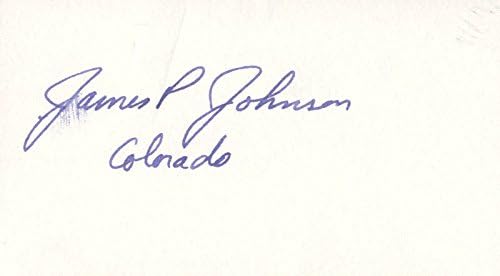 Amazon.com: James Paul Johnson - Signature : Collectibles & Fine Art