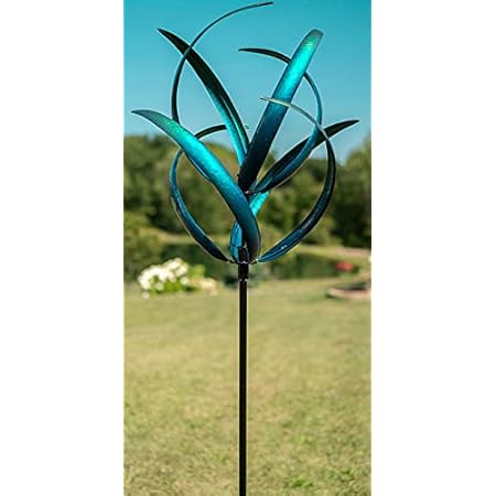 Amazon.com: Marshall Kinetic Cheyenne Wind Spinner, Caribbean, 87" H ...