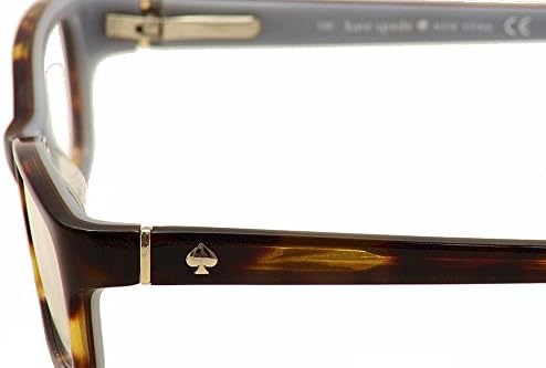 Amazon.com: Kate Spade Narcisa Eyeglasses-0W71 Havana Blue -51mm ...