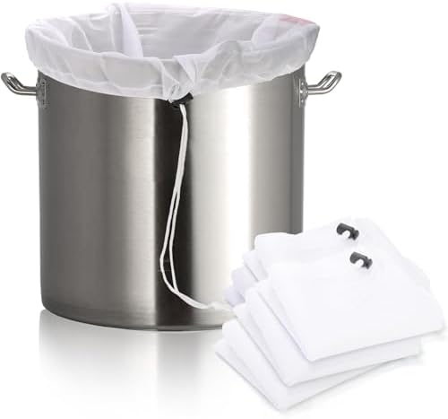 Amazon.com: Goaste 6 Pack 26"x22" Brew Bag, Extra Large Straining Bag ...