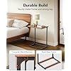 Amazon.com: Pipishell C-Shaped Side Table, C Table for Sofa with Two ...