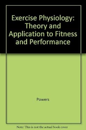 Amazon.com: Exercise Physiology : Theory and Applications to Fitness ...
