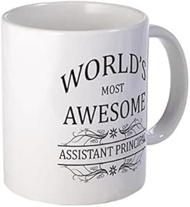 Amazon.com | 11 ounce Mug - World's Most Awesome Assistant Principal ...