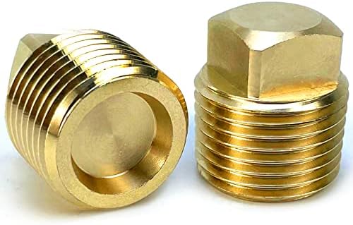 Amazon.com: 1/2" NPT Solid Brass Drain Plugs commonly Used in Boat ...