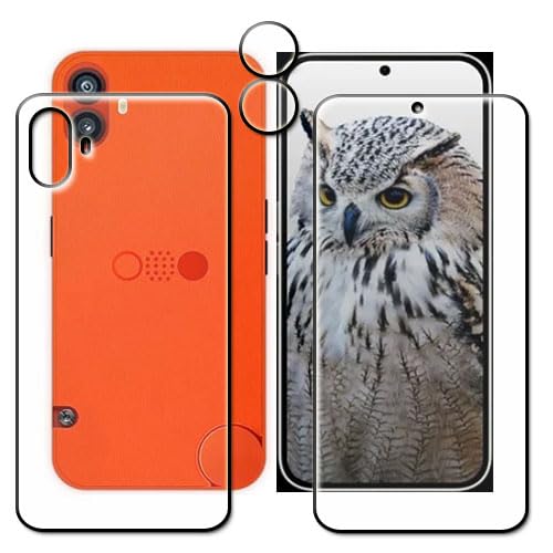 TOMBIK Front And Back & Camera Lens Tempered Glass Screen Protector ...