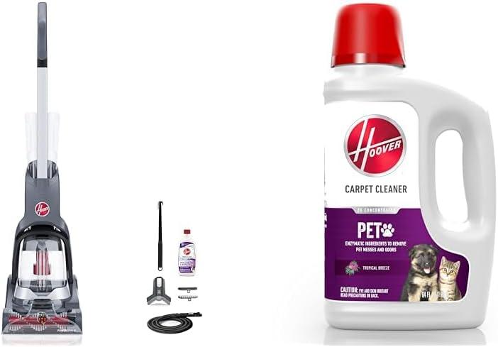Amazon.com - Hoover PowerDash Pet Advanced Compact Carpet Cleaner ...