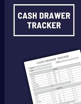 Cash Drawer Tracker: Keep Track and Organize your Daily Total Money in ...