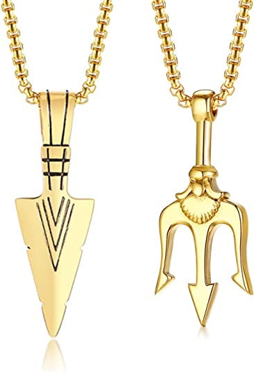 MEENAZ Pendant for Men gold Silver Black chain for men Mens boyfriend ...