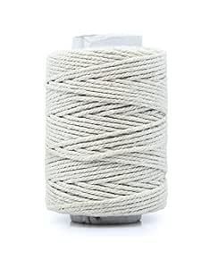 PEN Cotton Piping Thread (40 Meter, Pack of 1) Dori Off White Color ...