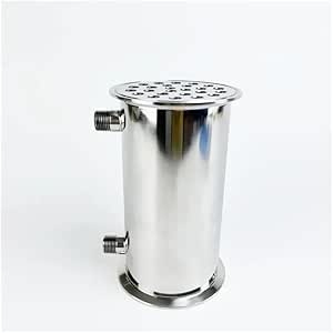 Amazon.com: ROUPWKWO 4"(102mm) OD119mm, Dephlegmator with 1/2" Male ...