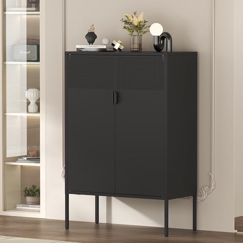 Amazon.com: XIUSVON Metal Locker Storage Cabinet, Heavy-Duty ...