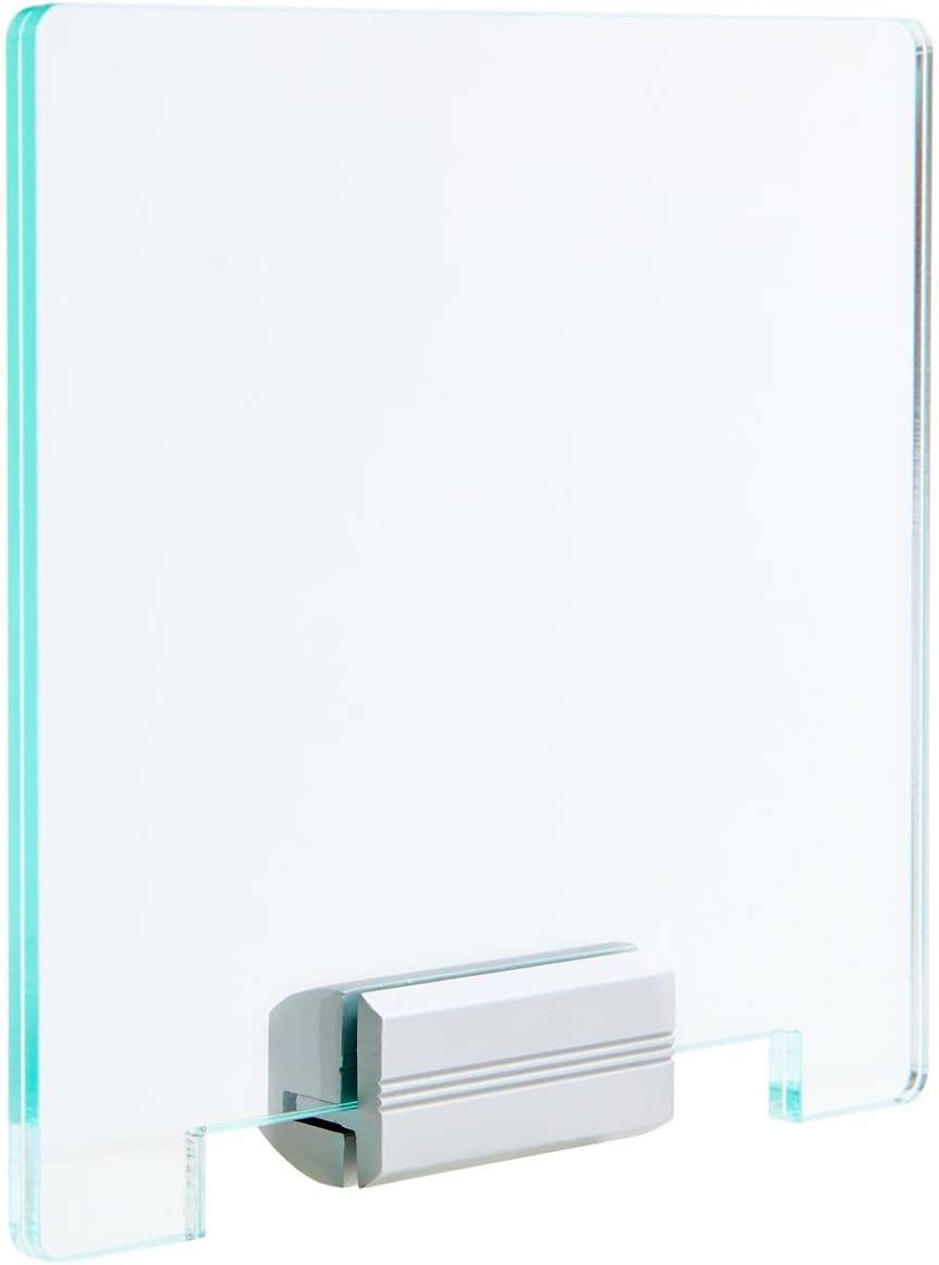 Amazon.com : Set of Two - 6 x 6 Inch Acrylic Office Signs with 4 Inch ...