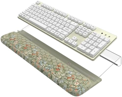 Amazon.com : Ospelelf Keyboard Stand Pad with Wrist Rest Sets, Comfy ...