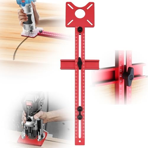 4 in 1 Router Milling Groove Bracket,Cabinet Hardware Jig and Router ...