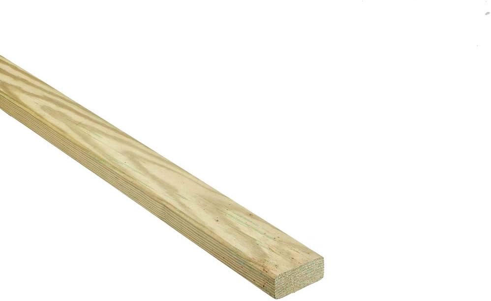 2"X1" 25X50MM Sawn Batten Treated Wood Wooden Fence Trellis Batten 2 M ...
