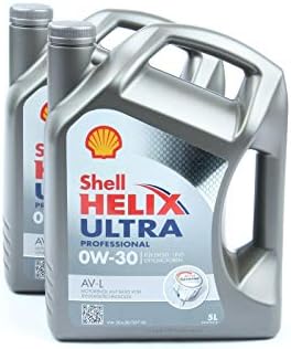 Shell 0W-30 Helix Ultra Professional AV-L -2x 5 Liter 0W30 Motoröl ...