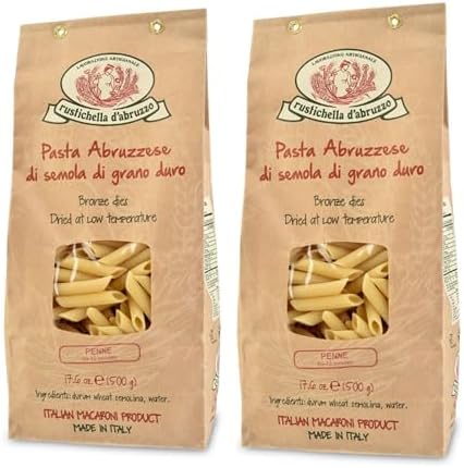 Amazon.com : Rustichella d'Abruzzo Orzo Pasta - 500g Classic Durum ...