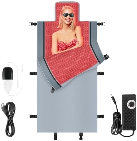 Amazon.com: Latest Full Body Covered Red Light Therapy Pad with 3100 ...