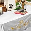 Amazon.com: Windkream White Spiritual Communion Tablecloth Altar Runner ...