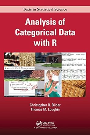 Buy ANALYSIS OF CATEGORICAL DATA WITH R Book Online at Low Prices in ...
