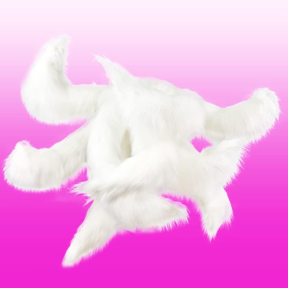 Amazon.com: LOL Nine-Tailed Fox Tail Arbitrary Shape Cosplay Demon Fox ...