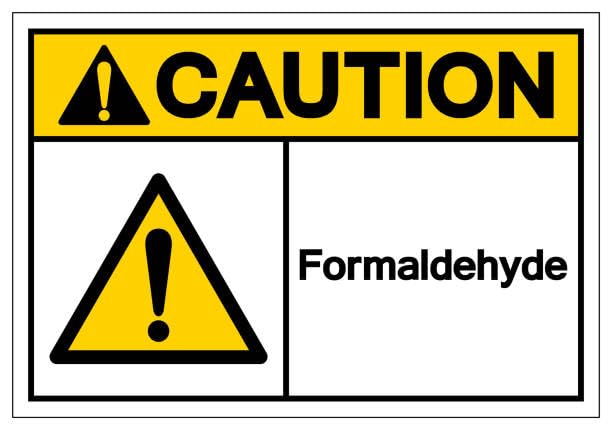 CAUTION FORMALDEHYDE SIGN | Waterproof Sticker : Amazon.in: Office Products