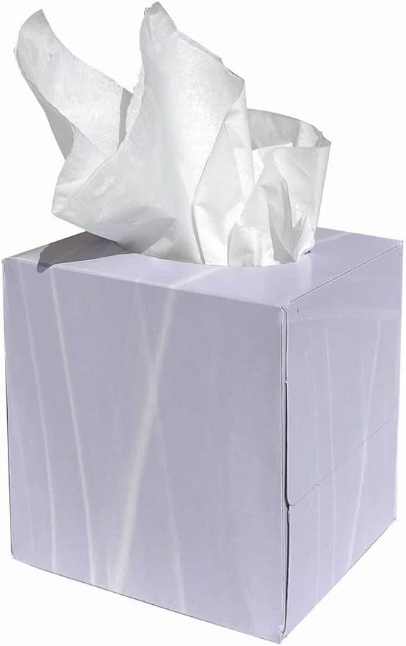 UKR Clinical White 2-ply Facial Tissues - 18 Boxes of 200 Face Tissue ...