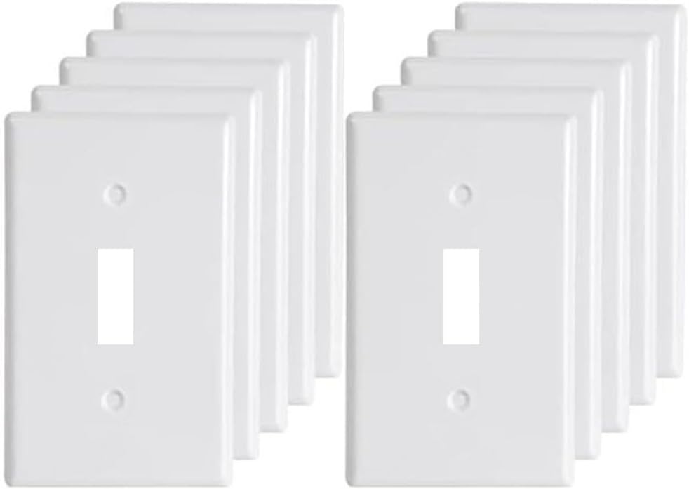 Single Light Switch Cover Wall Plate for Decorative Toggle Light ...