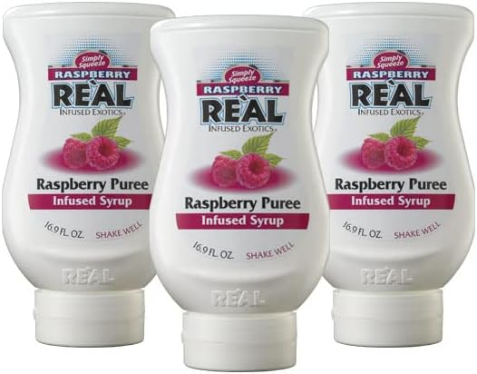 Amazon.com: Strawberry Reàl, Strawberry Puree Infused Syrup, 16.9 FL OZ ...